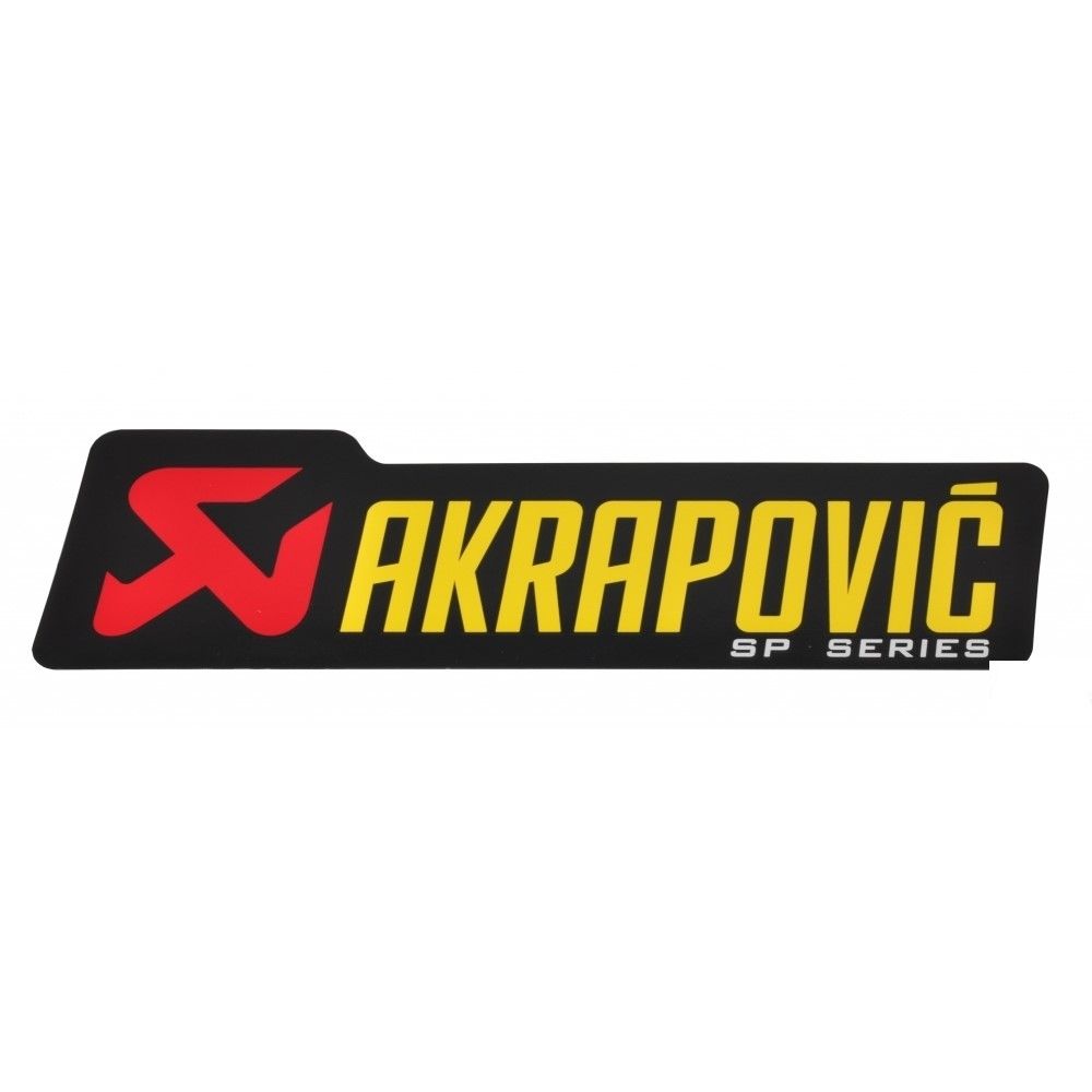Akrapovic SP Series Sticker Varmeresistent 150x45mm