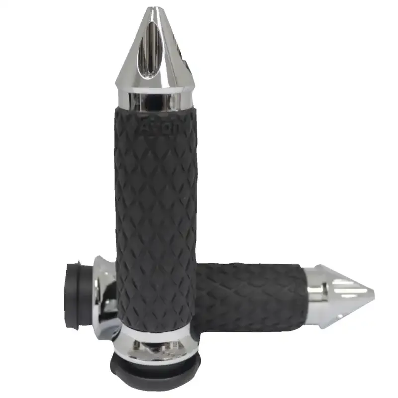 Avon Diamond Contour Spike MC Håndtag Krom 25,4mm - MC Håndtag 25,4mm / 1" - Motostyle.dk