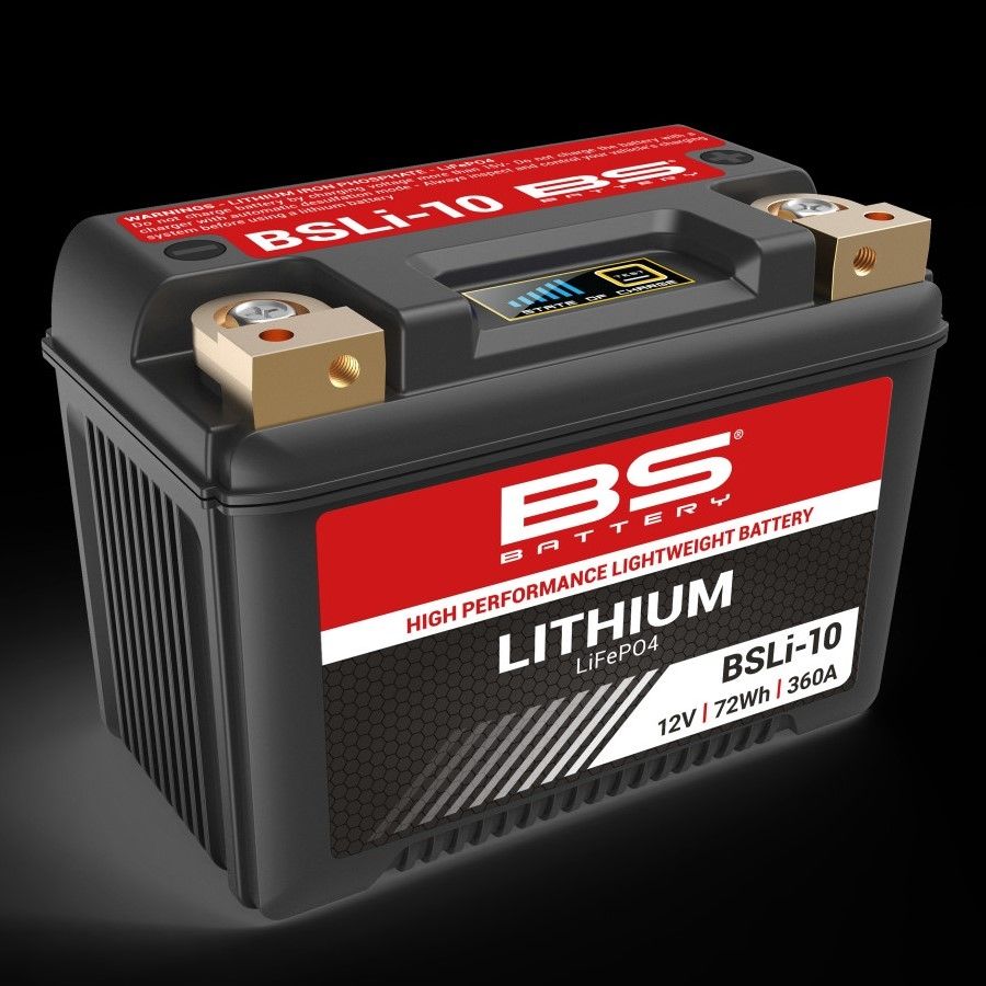 Lithium MC Batteri 12V 480A LiFePO4 BS Battery BSLi-10 - MC Batterier ...