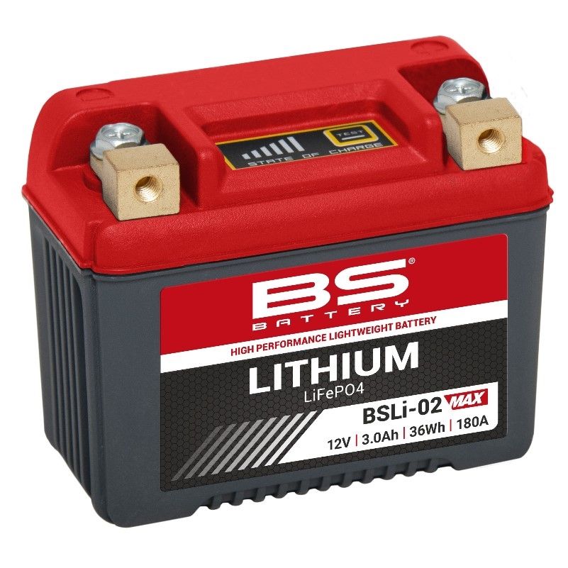 Lithium MC Batteri 12V 180A LiFePO4 BS Battery BSLi-02 "MAX" - MC ...