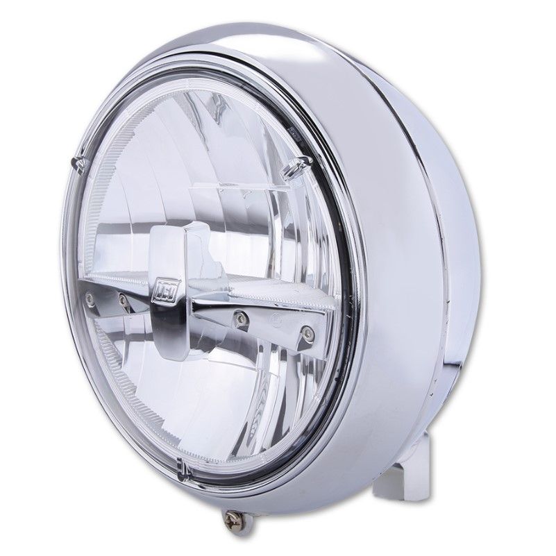 Highsider Yuma 2 MC Forlygte LED 7" Krom