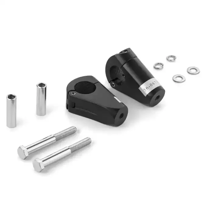 Highway Hawk Riser "Spartican D25,4mm / H65mm Sort - Riser 25,4mm /1"