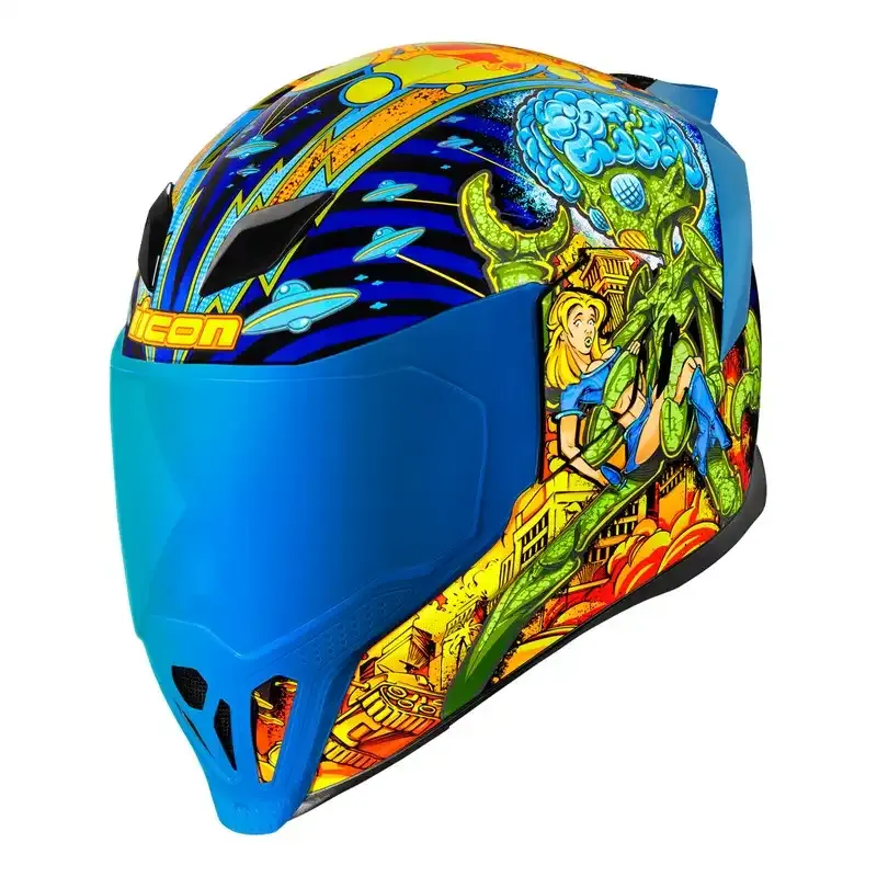 Icon Airflite Bugoid Blitz MC Hjelm