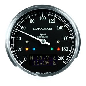 Motogadget ChronoClassic Analog Speedometer
